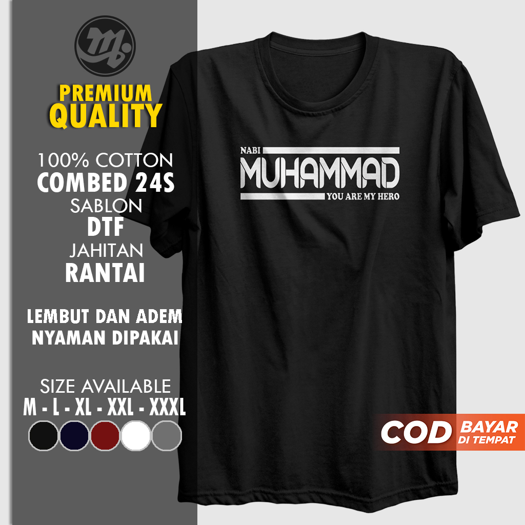 Jual Baju Kaos Dakwah Islami Santri Muslim Pria Cowok Distro Keren ...