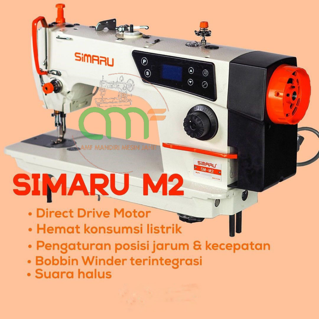 Jual MESIN JAHIT DIRECT SERVO SIMARU SM-M2 - INCLUDE ONGKIR | Shopee ...