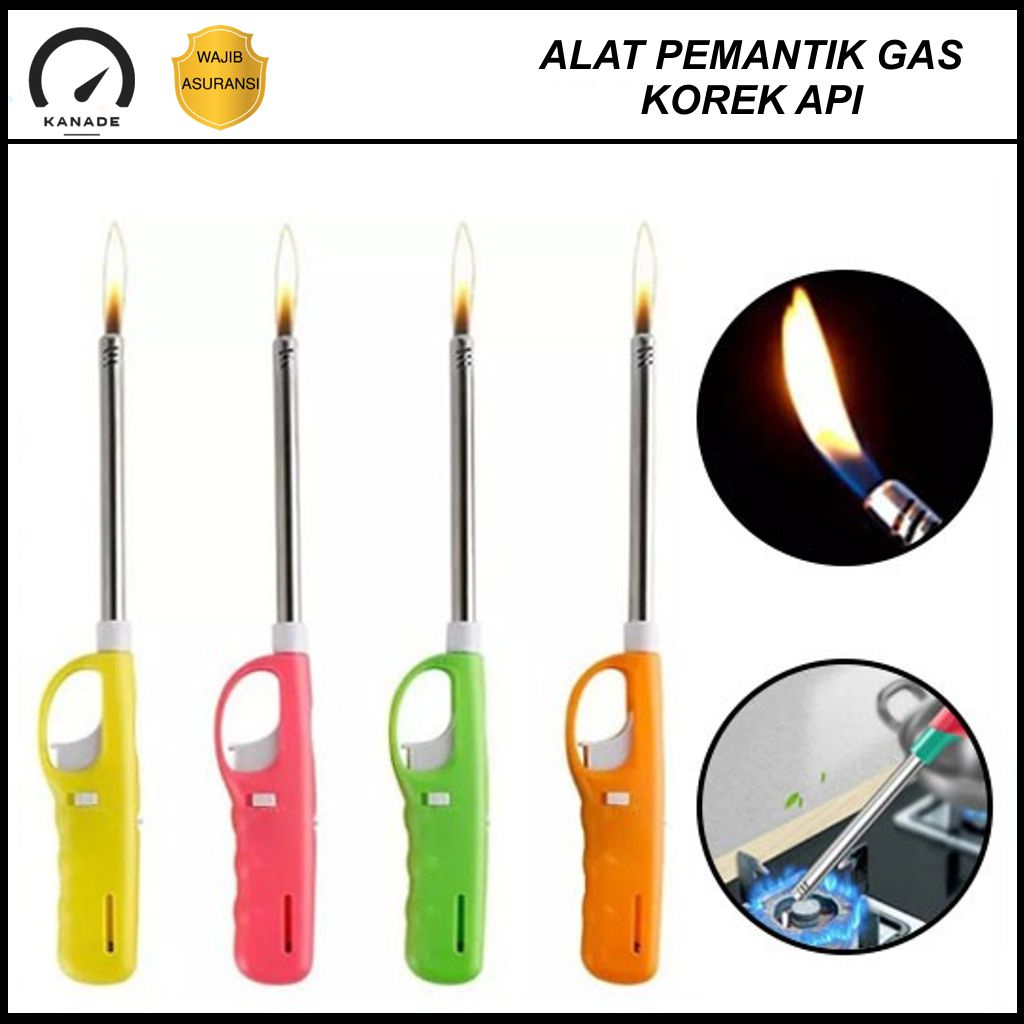 Jual Alat Pematik Api - Gas Korek Api Kompor Lilin Lighter Multifungsi | Shopee Indonesia