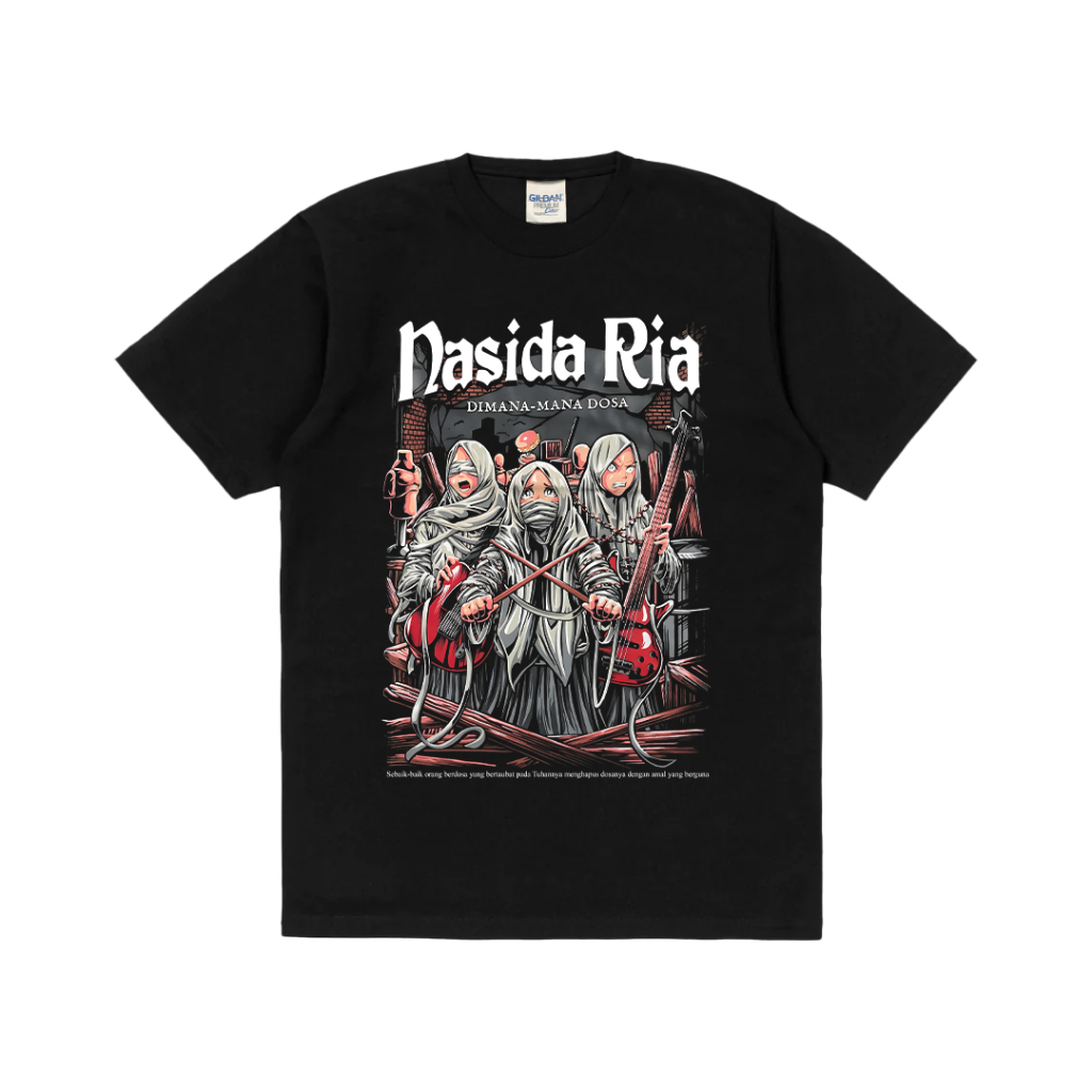 Jual Rockerstar T-shirt Band Nasida Ria Dimana Mana Dosa | Shopee Indonesia
