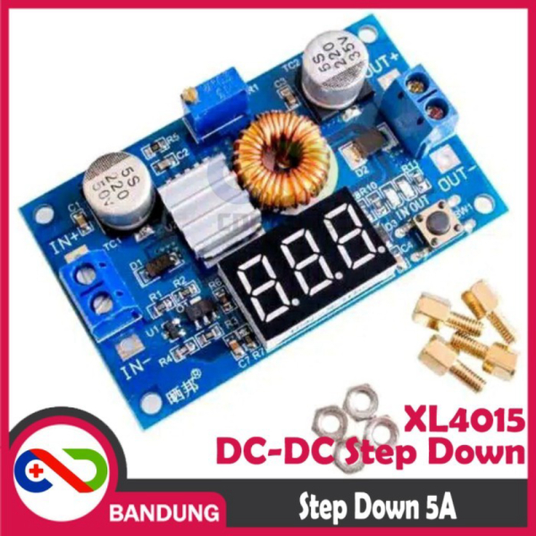 Jual Jual MODULE STEP-DOWN XL4015 ADJUSTABLE DC TO DC 5A VOLTMETER DISPLAY Diskon | Shopee Indonesia