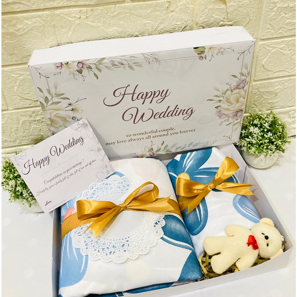 Jual Hampers Sprei / Hampers Wedding / Kado Pernikahan / Hampers Pernikahan / Kado Seserahan ...