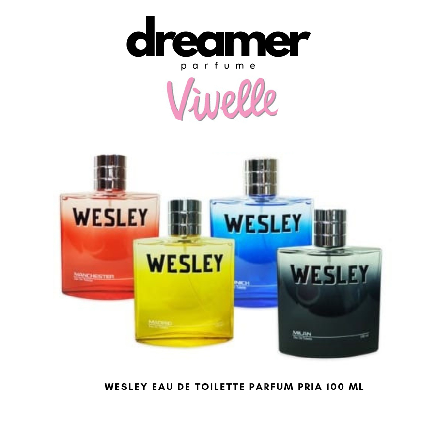 Jual Wesley Eau De Toilette Parfum Pria 100 ml | parfum pria | Shopee ...