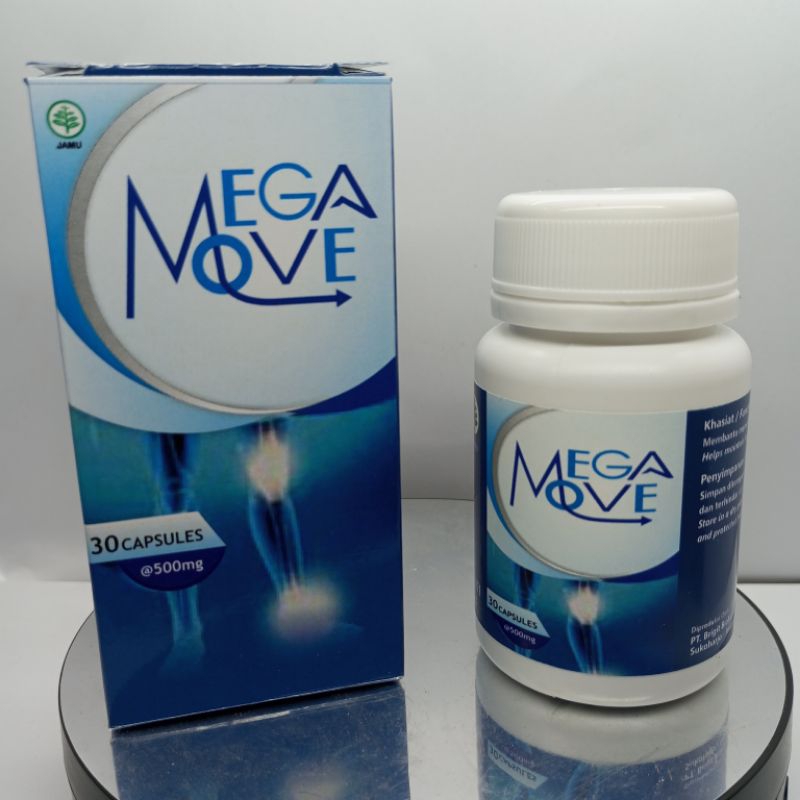 Jual MEGA MOVE Obat Herbal Nyeri Tulang & Sendi Oestoporosis 30 Kapsul ...