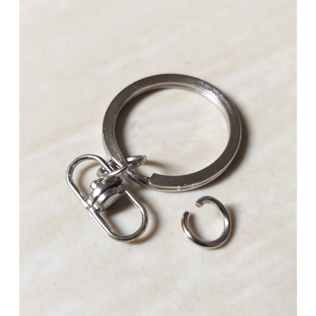 Jual RING GANTUNGAN KUNCI GEPENG PUTAR + RING O | Shopee Indonesia