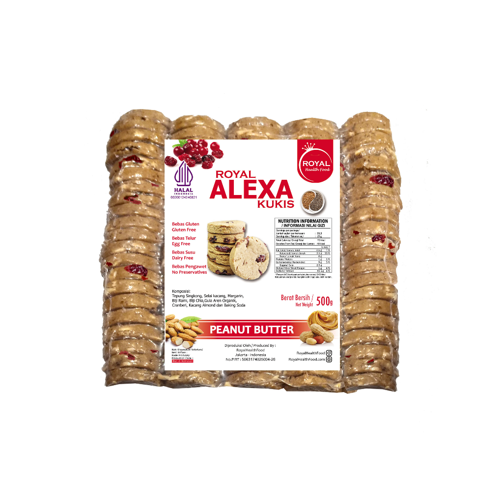 Jual Royal Alexa Kukis 500 (LIMA RATUS) Gram | Shopee Indonesia