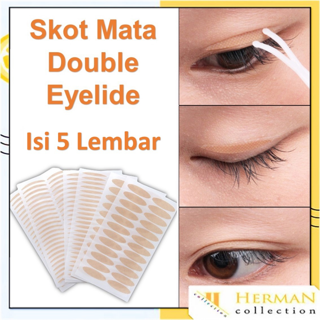Jual HC Skot Mata Eyelide 24Pasang Double Eyelid Stickers Tape Isi 5 ...
