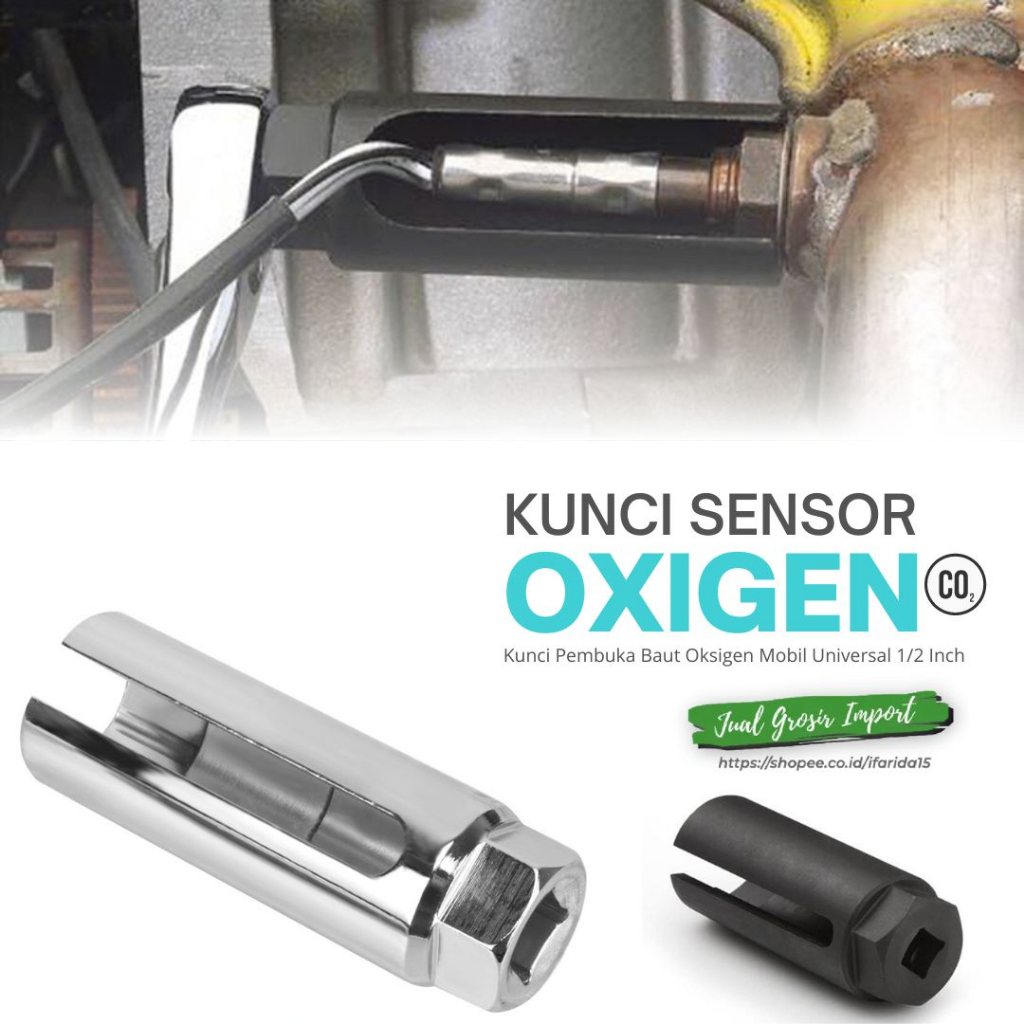 Jual Kunci Pas Soket Pembuka Sensor O2 Oxigen Oksigen Motor Mobil ...