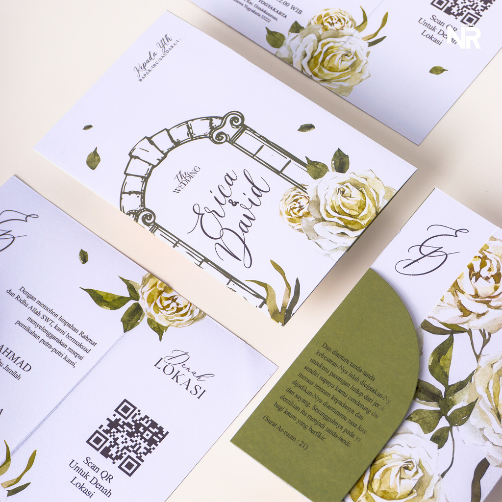 Jual Undangan Pernikahan NRC017 - Undangan Premium - Undangan Murah ...