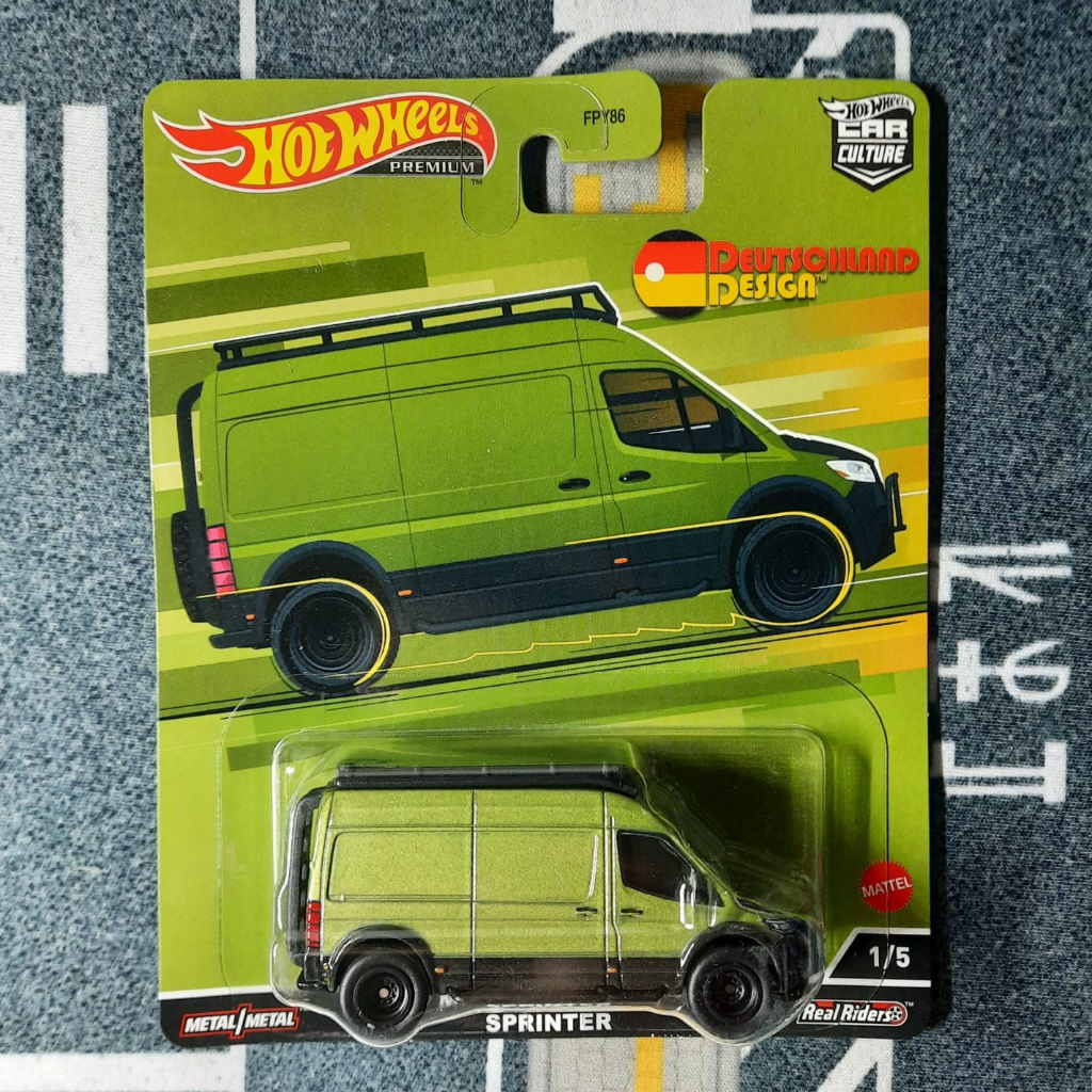 Jual Hot Wheels Premium Mercedes-Benz Sprinter Van Deutschland Design ...