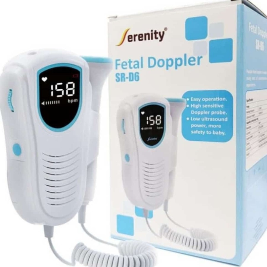 Jual Serenity Fetal Doppler Serenity SR-D6 LCD Dopler Janin Alat Tes ...