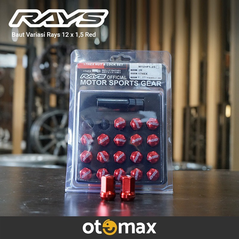 Jual Baut Velg Mobil Variasi Rays / Mur Roda Rays 12x1,5 ( 20pcs ...