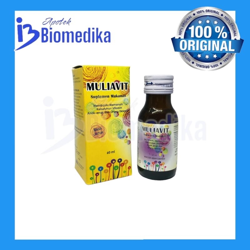 Jual MULIAVIT SIRUP 60 ML | Shopee Indonesia
