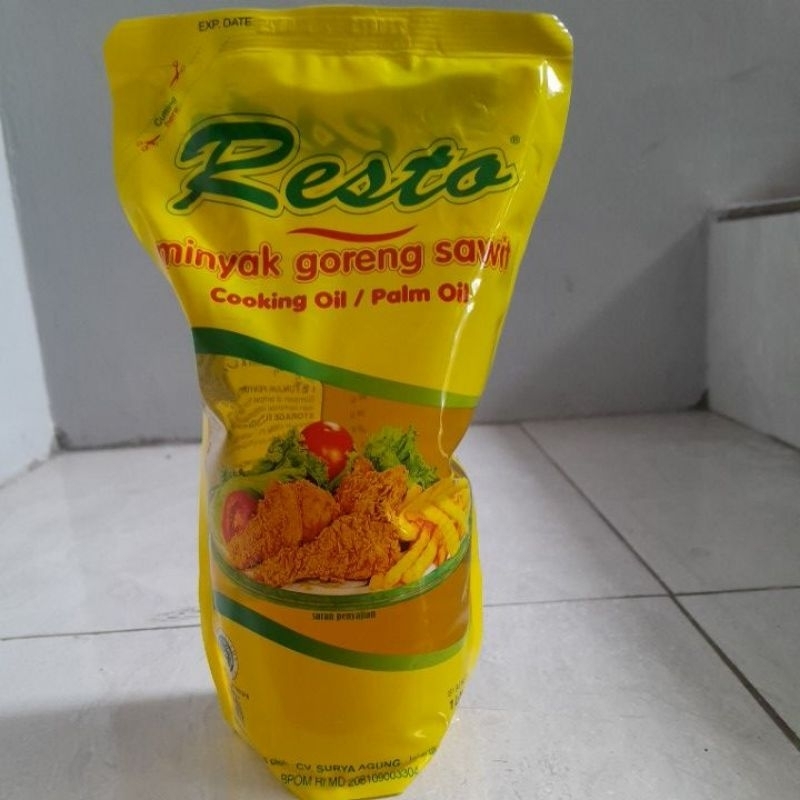 Jual Resto cooking oil minyak resto 1000ml | Shopee Indonesia