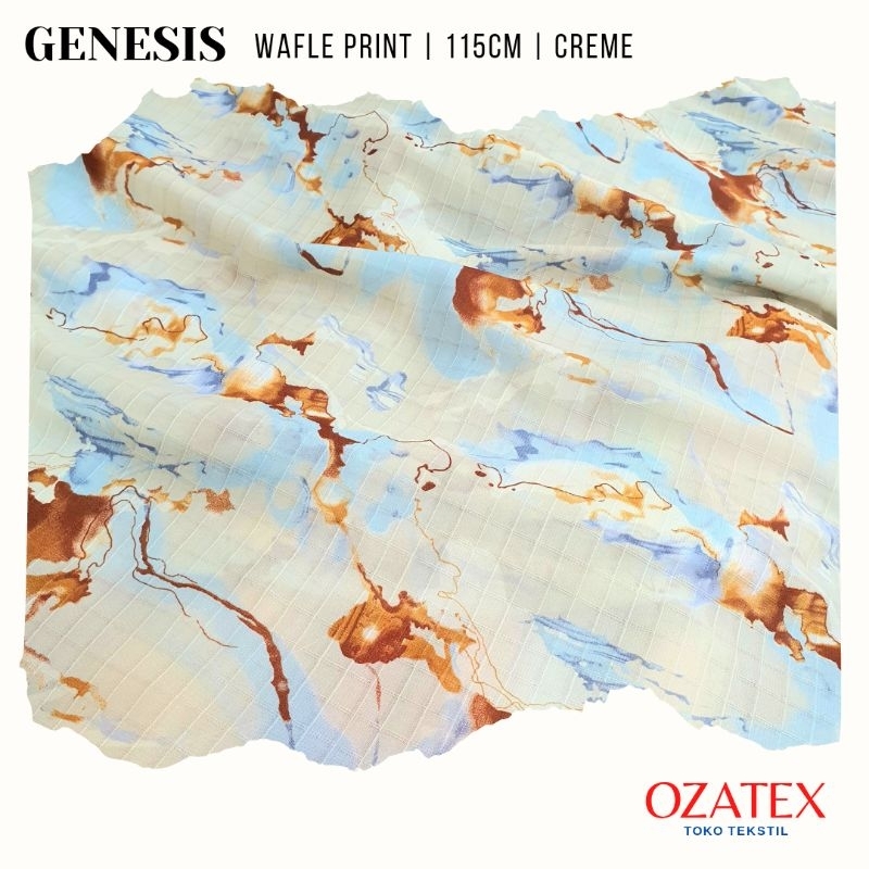 Jual Bahan Kain FINE WAFLE Sifon Waffle Dobby Motif | Shopee Indonesia