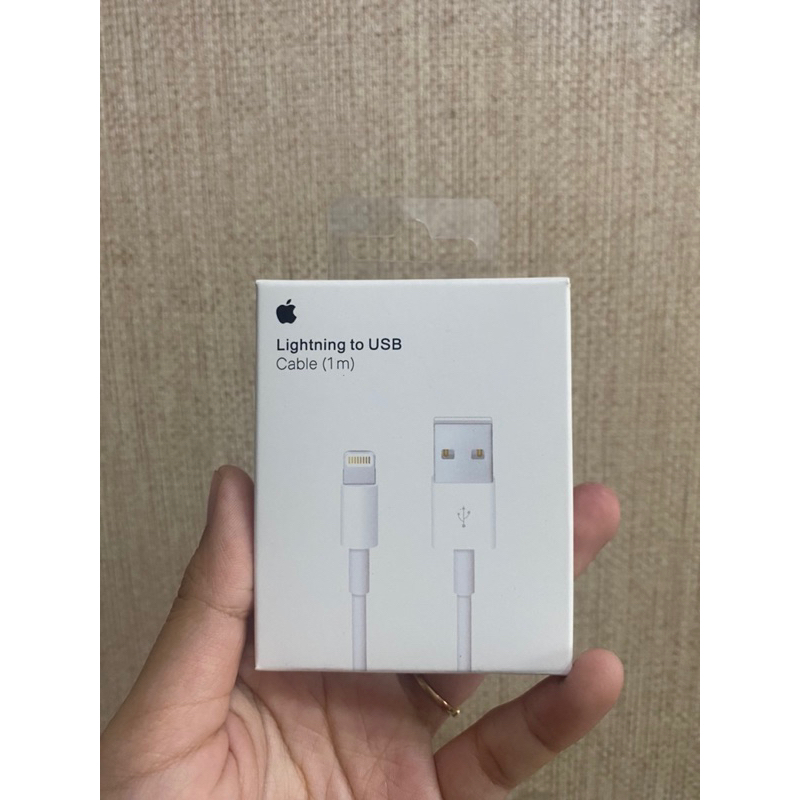Jual LIGHTNING TO USB CABLE (1m) | Shopee Indonesia