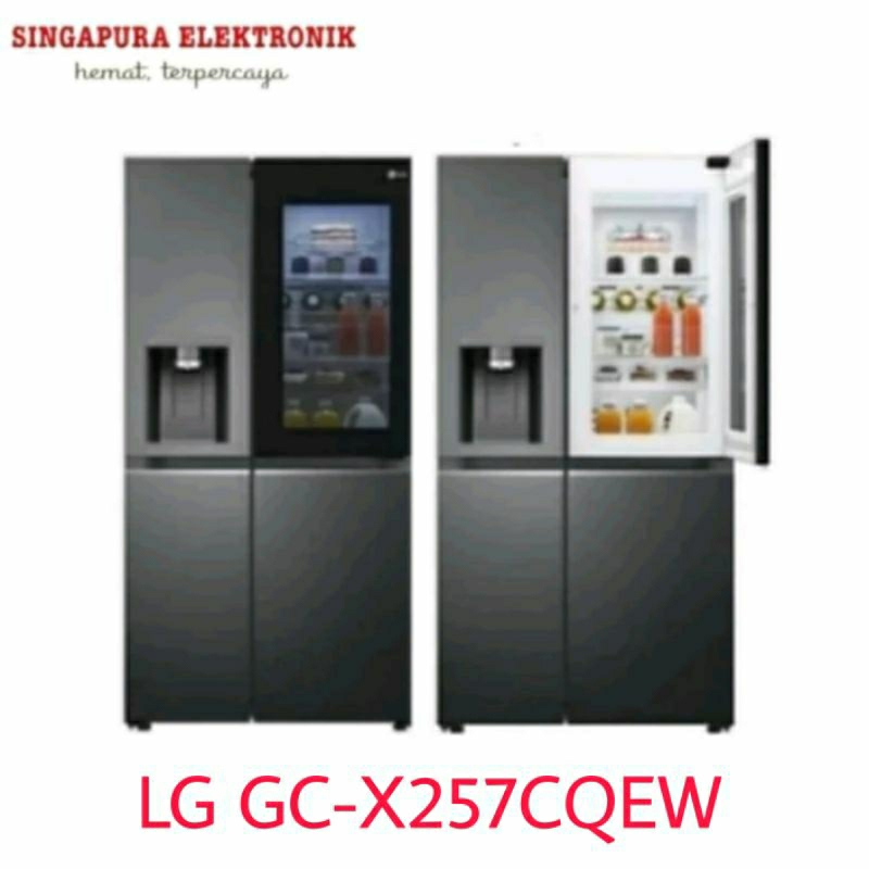 Jual LG Kulkas Side by Side GC-X257CQEW | Shopee Indonesia