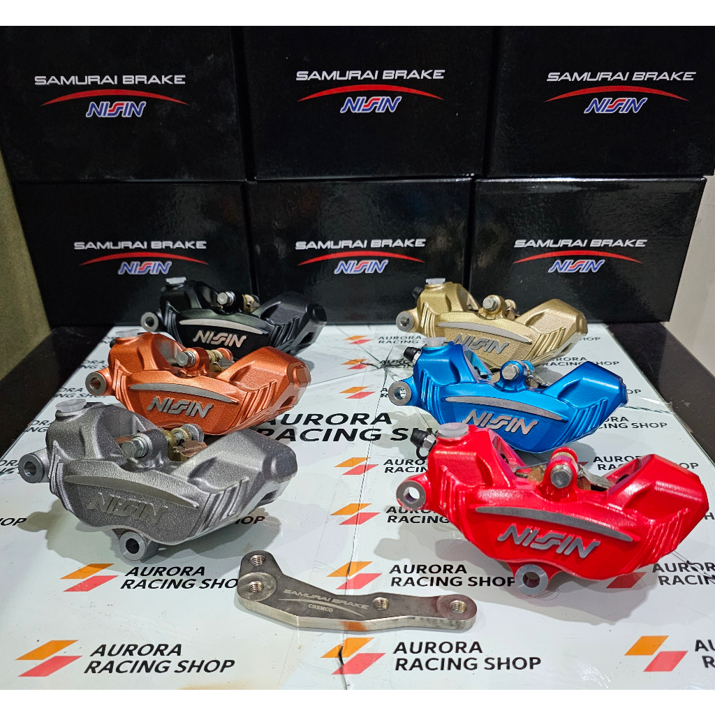 Jual KALIPER DEPAN KIRI NISSIN SAMURAI 4 PISTON VARIO 125 / VARIO 150 ...
