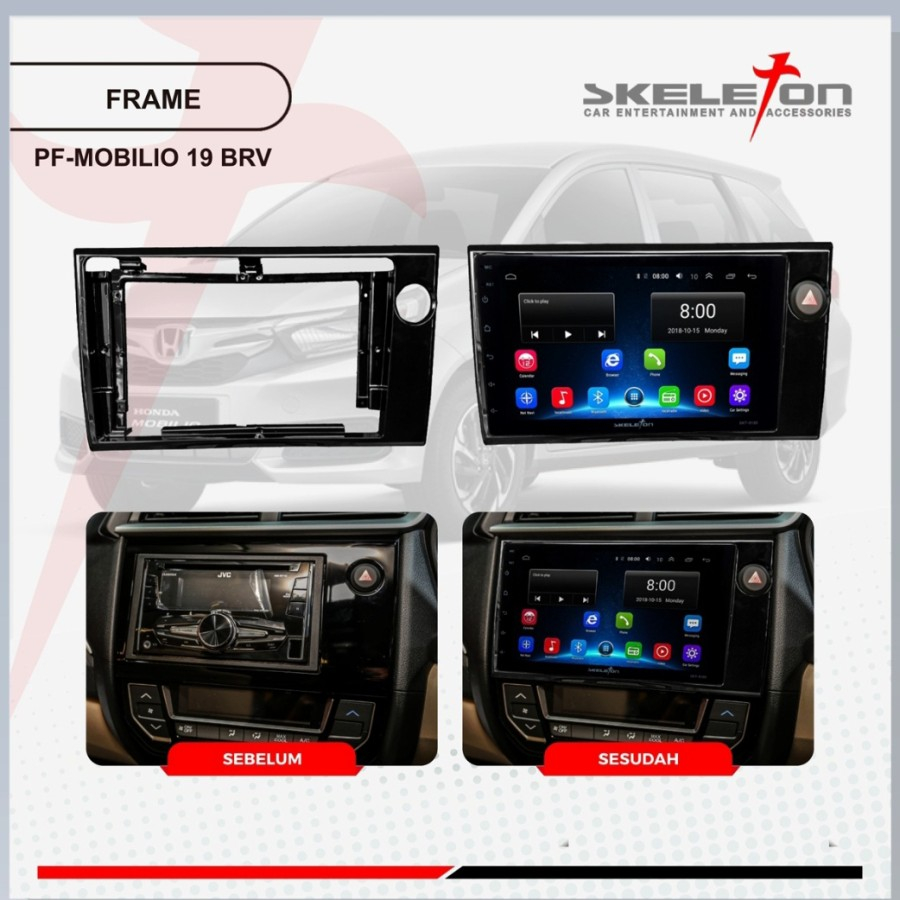 Jual Frame Head Unit Mobilio Android 9 Inch Skeleton | Shopee Indonesia