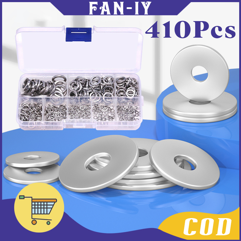 Jual 360 Pcs O Ring Seal / Ring Washer Gasket 304 Baja Tahan Karat ...