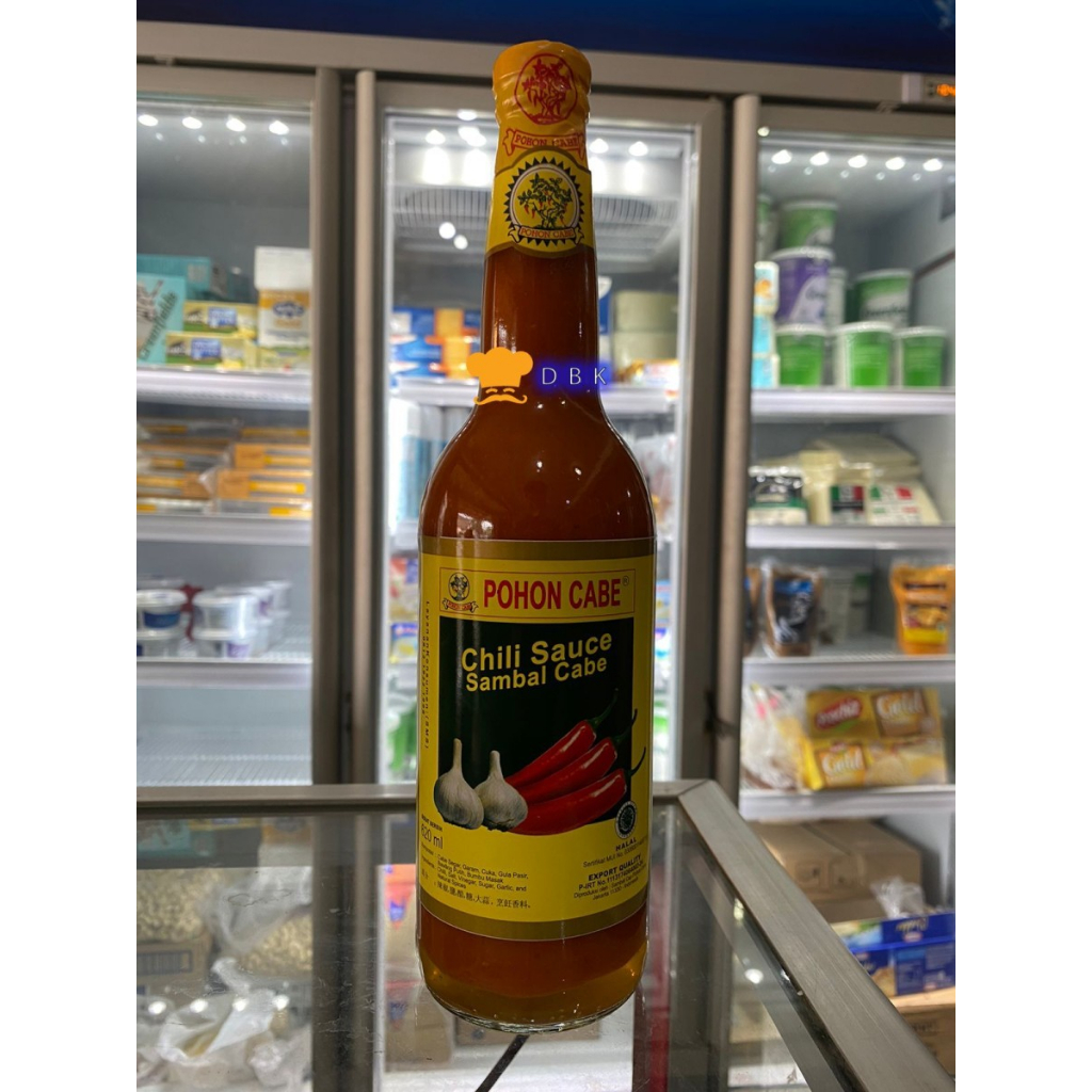 Jual saus sambal POHON CABE 620ML beli bis rasa lama saos mie fried ...