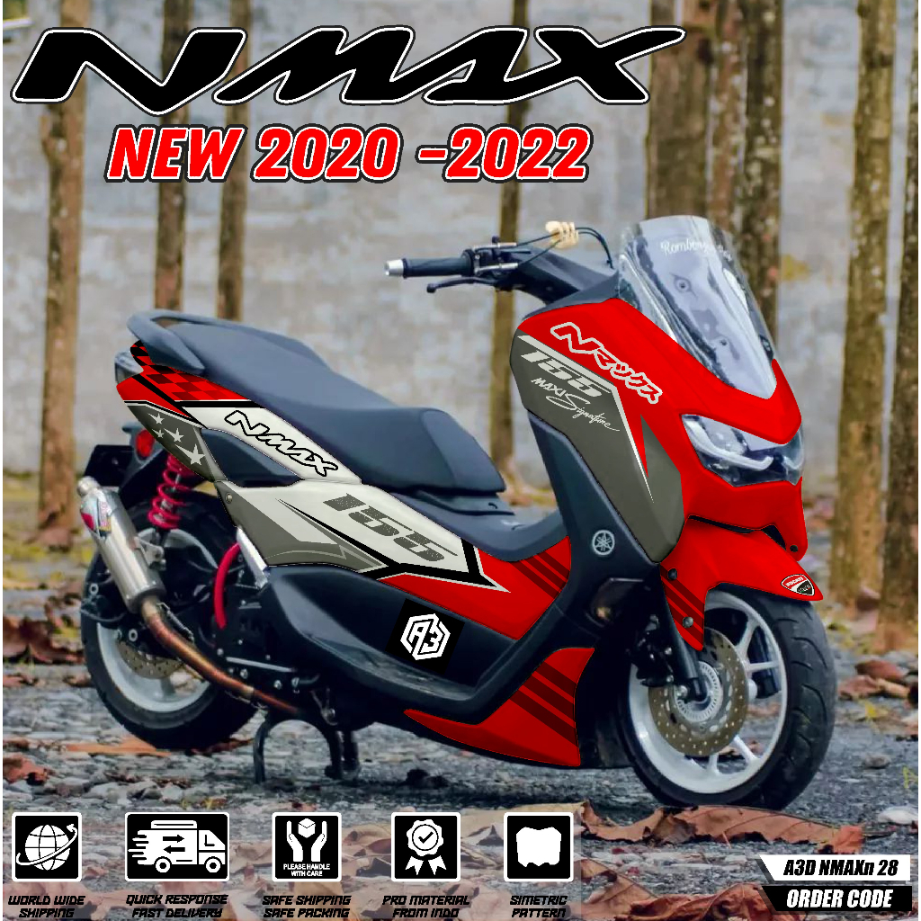 Jual Decal Sticker Nmax New 2020 - 2022 Fullbody Decal Sticker Yamaha ...