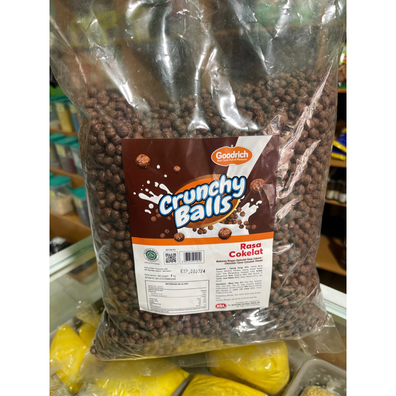 Jual GOODRICH BALLS CRUNCHY 1 KG | Shopee Indonesia