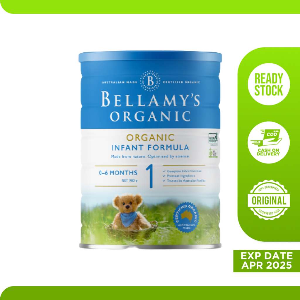 Jual Susu Formula Bayi Organik Bellamys Organic STEP 1 Usia 0 - 6 BULAN ...