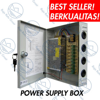 Jual Power Supply Adaptor Jaring BOX FUSEBOX 10A 20A 30A / 12V Adaptor ...
