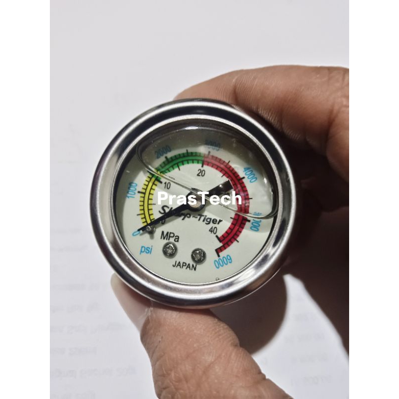 Jual Manometer Pompa PCP 6000 PSI, Manometer Besar | Shopee Indonesia