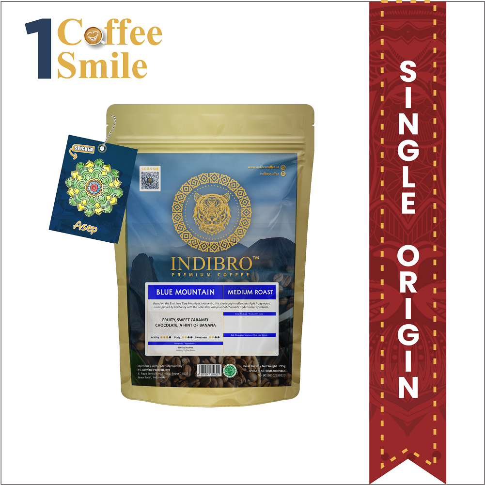 Jual Kopi INDIBRO SINGLE ORIGIN BLUE MOUNTAIN | Shopee Indonesia