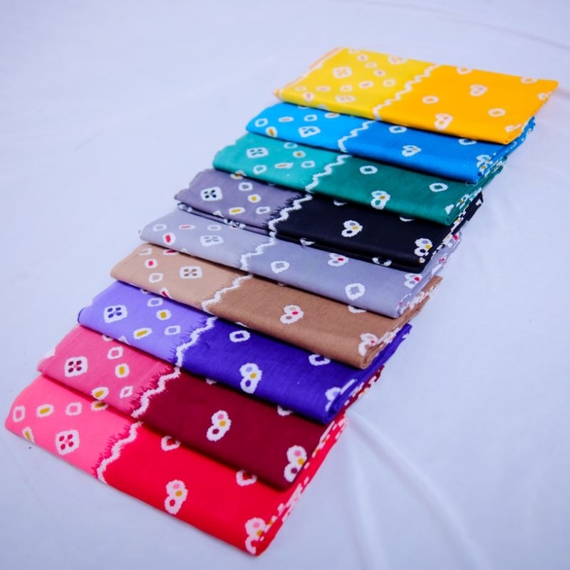 Jual kain batik fashion jumputan | Shopee Indonesia
