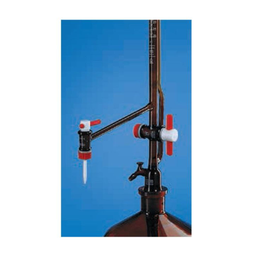 Jual BURET AUTOMATIC 25mL/0.1mL with Bottle/ PTFE key in intermediate ...