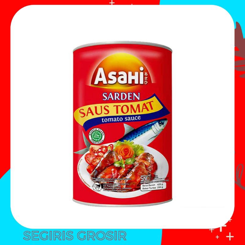 Jual Ikan Sarden asahi Saus Tomat 425gr | Shopee Indonesia