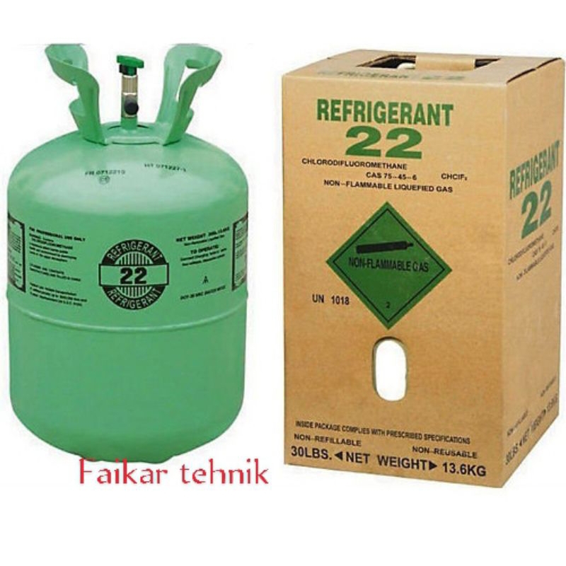 Jual Freon R22 Refrigerant 13,5kg isi bersih | Shopee Indonesia