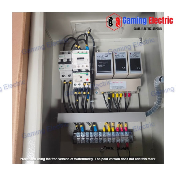 Jual Panel Otomatis Pompa Submesible 1HP - 3HP WLC 2 Control Omron ...