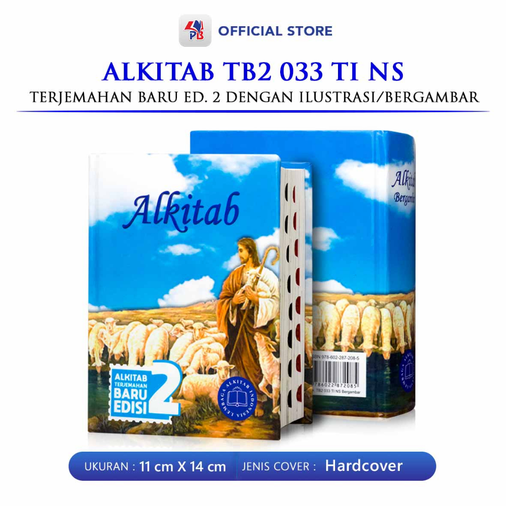 Jual Alkitab Kristen Terjemahan Baru TB2 033 TI NS Ilustrasi ...