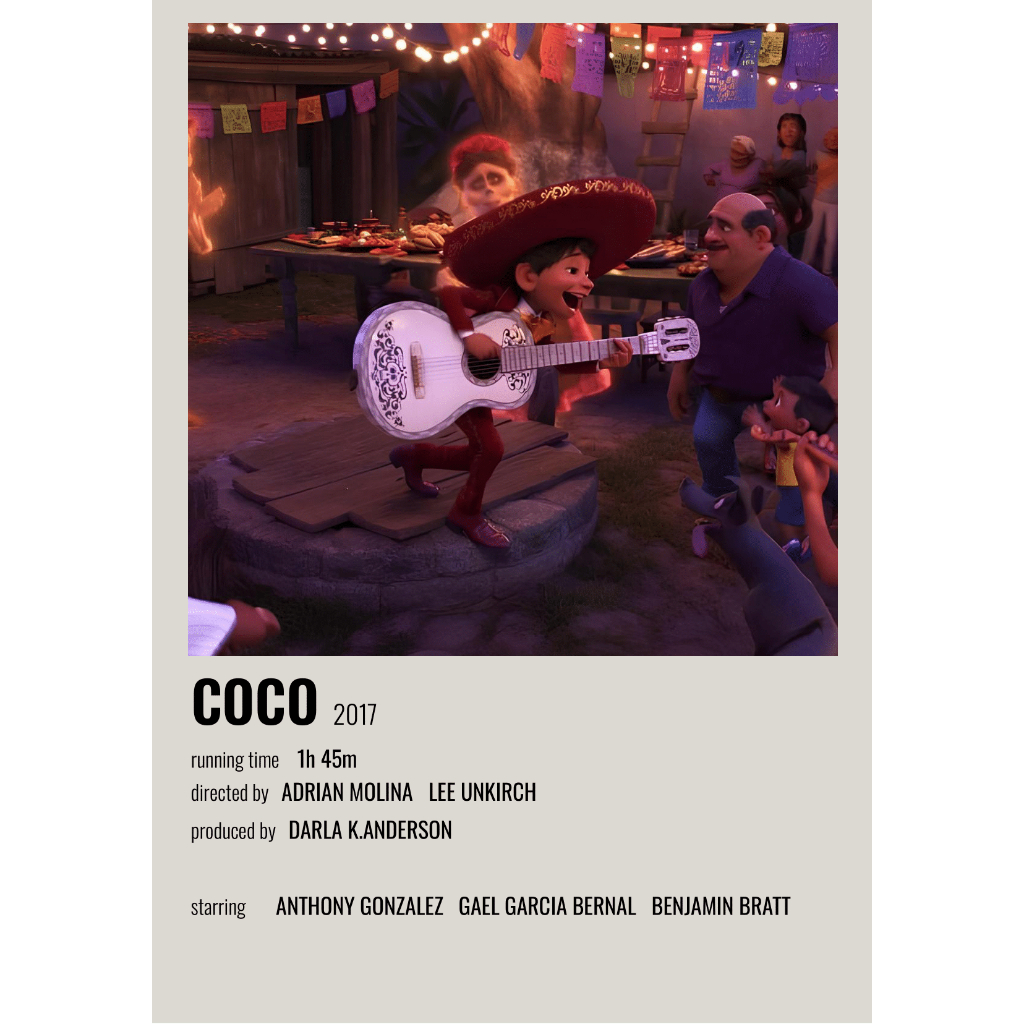 Jual Poster COCO / Aesthetic Wall Decor / Movie Poster (A5) | Shopee Indonesia