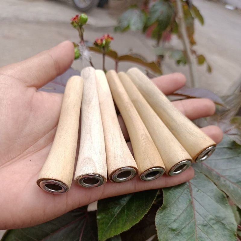 Jual once pipa talang asap kayu kembang kantil merah minimalis | Shopee ...