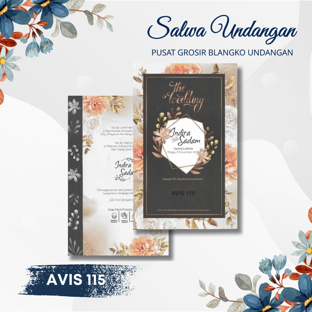 Jual Blangko Undangan Avis 115 Harga Murah | Shopee Indonesia