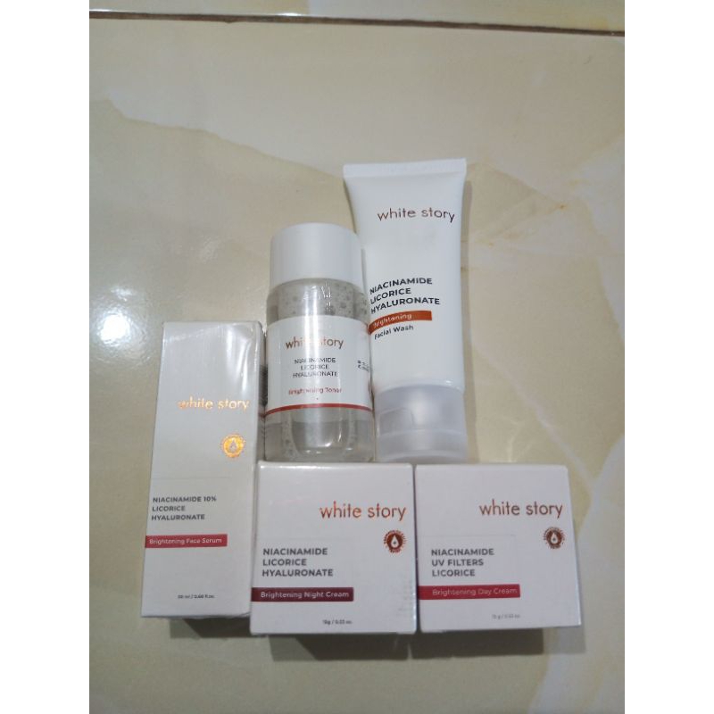 Jual Paket Brightening White Story | Shopee Indonesia