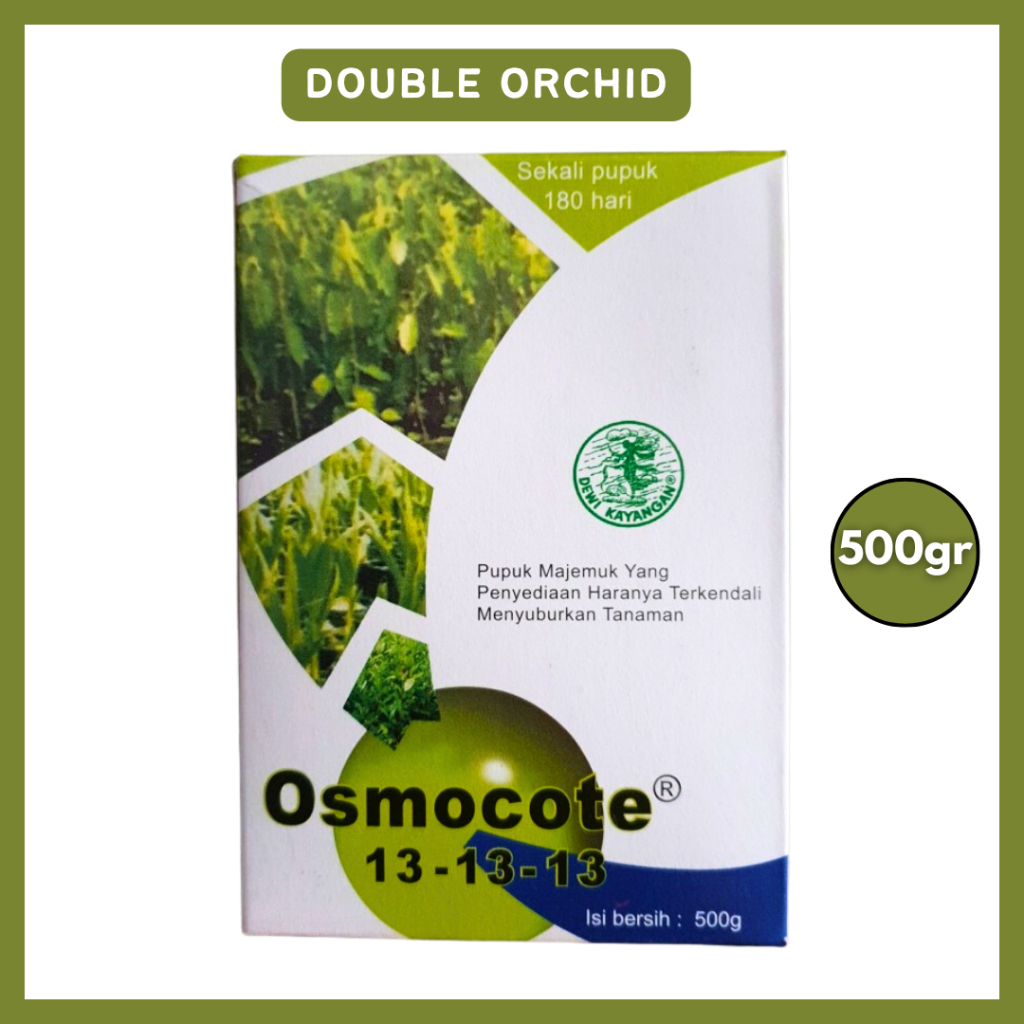 Jual Pupuk Osmocote 13-13-3 500 gram / Pupuk Dekastar Osmocote 13 13 13 ...