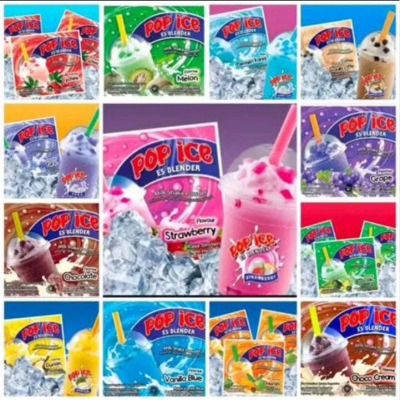 Jual Pop Ice All Varian 1 Renteng 10 sachet | Shopee Indonesia