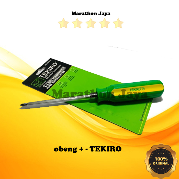 Jual Obeng bolak balik + - plus minus TEKIRO | Shopee Indonesia