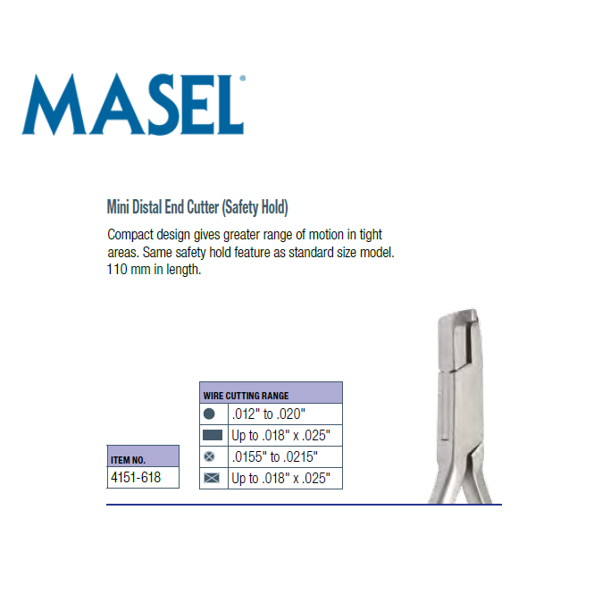 Jual MASEL - Mini Distal End Safer 4151-618 | Shopee Indonesia