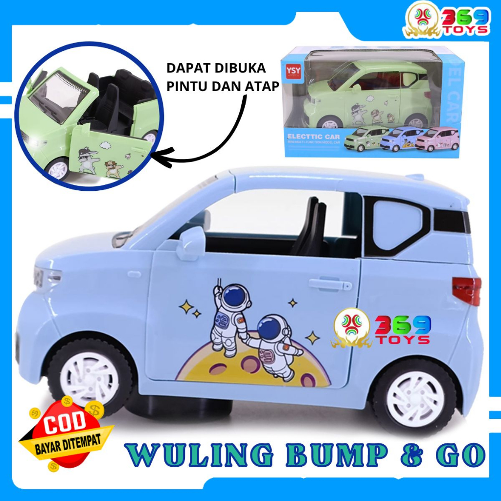 Jual MAINAN MOBIL MOBILAN BUMP AND GO MINI AIR EV ELECTRIC CAR | Shopee ...