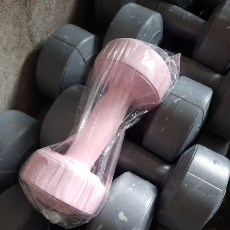 Jual dumbell 1kg pink free box packing | Shopee Indonesia