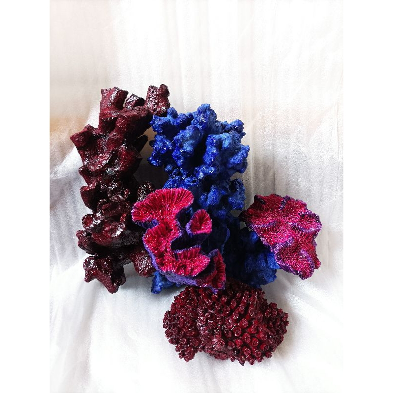 Jual Batu karang warna-warni batu karang aquarium istimewah perbiji ...