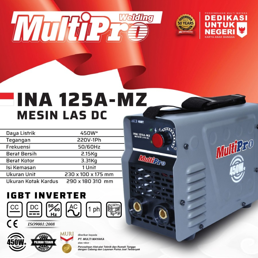 Jual Mesin Travo Las Listrik Inverter 450 watt multipro INA | Shopee ...