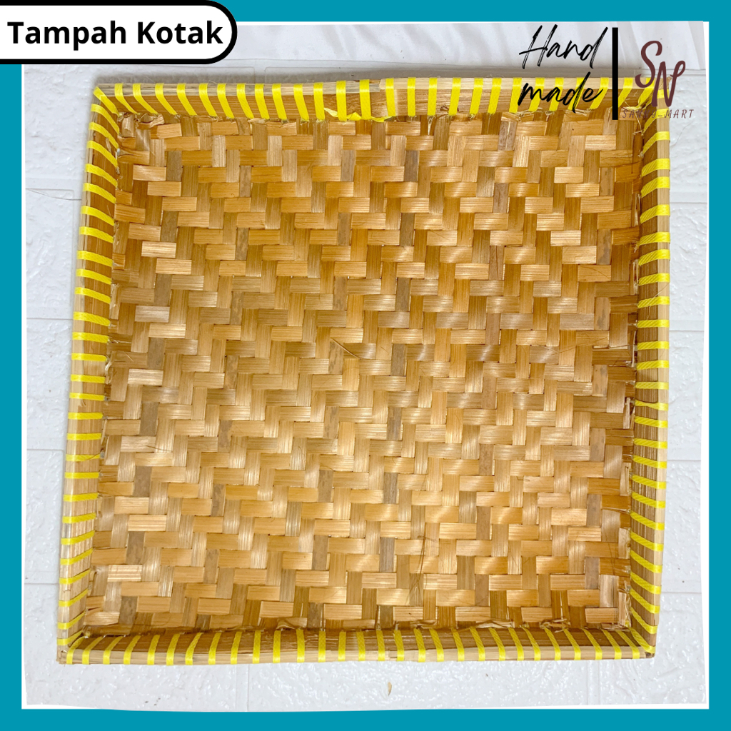Jual TAMPAH BAMBU KOTAK, NAMPAN KOTAK BAMBU,NYIRU TUMPENG | Shopee ...